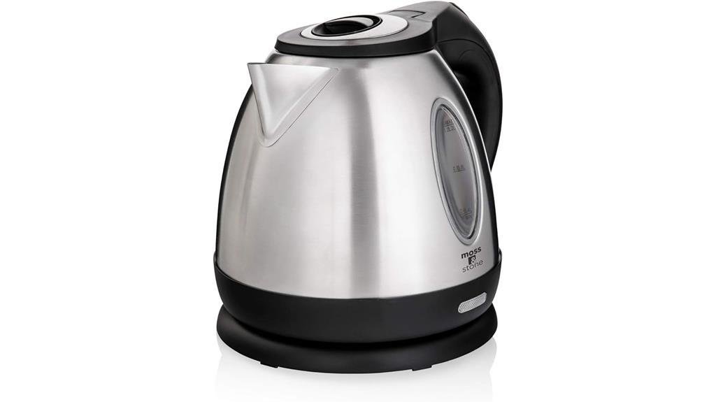 Moss & Stone Electric Kettle Review: Take a Closer Look - Stainless ...
