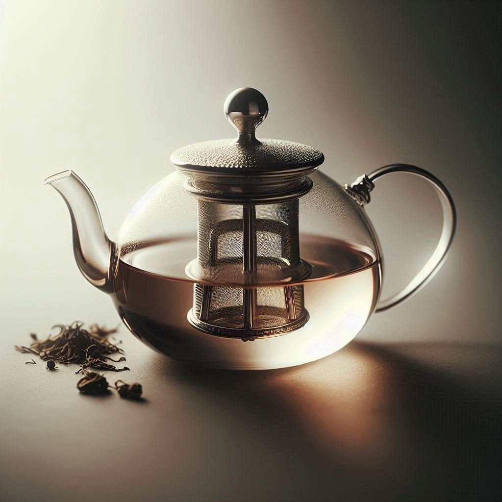 Glass Teapot With Infuser: Stainless Steel Infuser - Stainless Steel ...